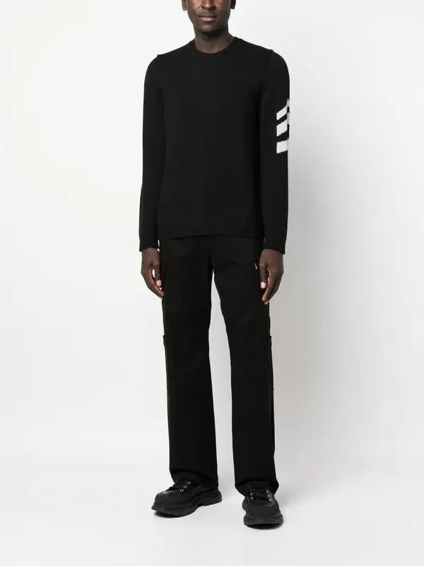 Zadig&Voltaire Kennedy Cashmere Chevron Jumper - Black