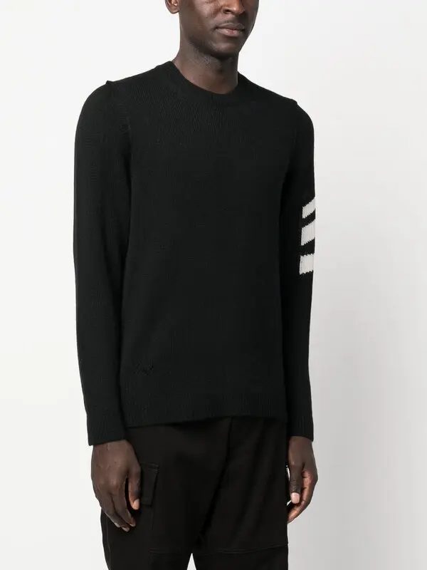 Zadig&Voltaire Kennedy Cashmere Chevron Jumper - Black