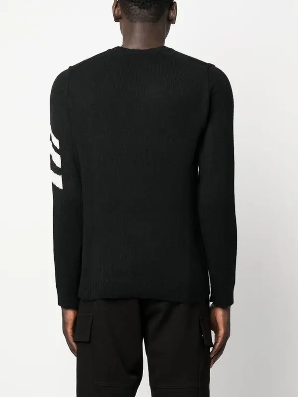 Zadig&Voltaire Kennedy Cashmere Chevron Jumper - Black