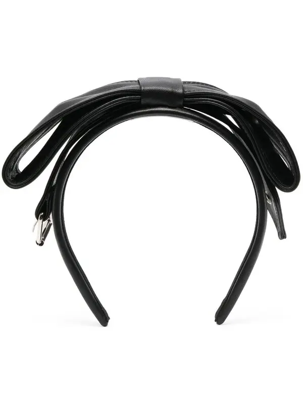 Moschino Oversized Bow-belt Headband