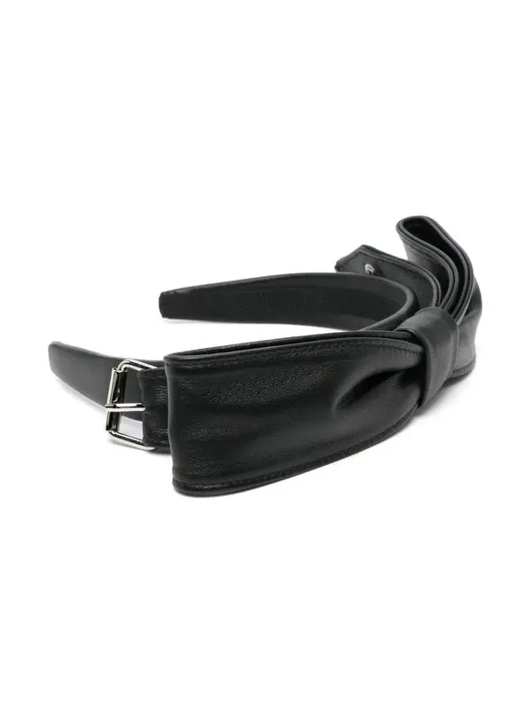 Moschino Oversized Bow-belt Headband