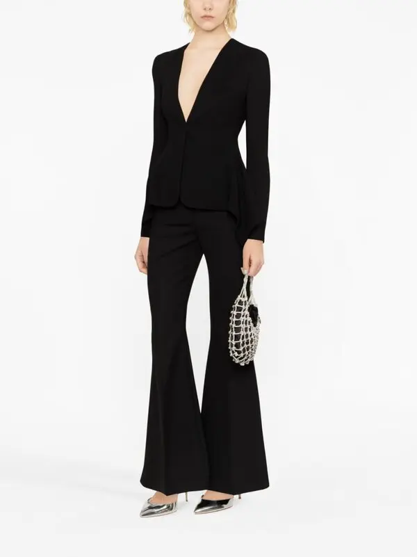 Blumarine Draped Single-breasted Blazer