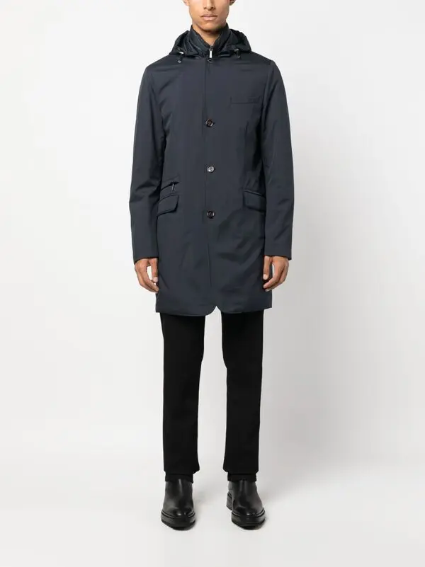 MOORER Redon Single-breasted Padded Coat