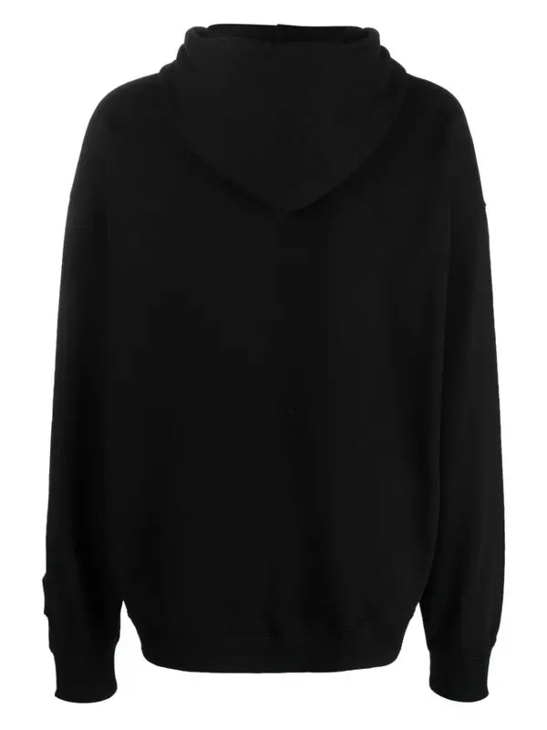 44 LABEL GROUP Graphic Print Cotton Hoodie