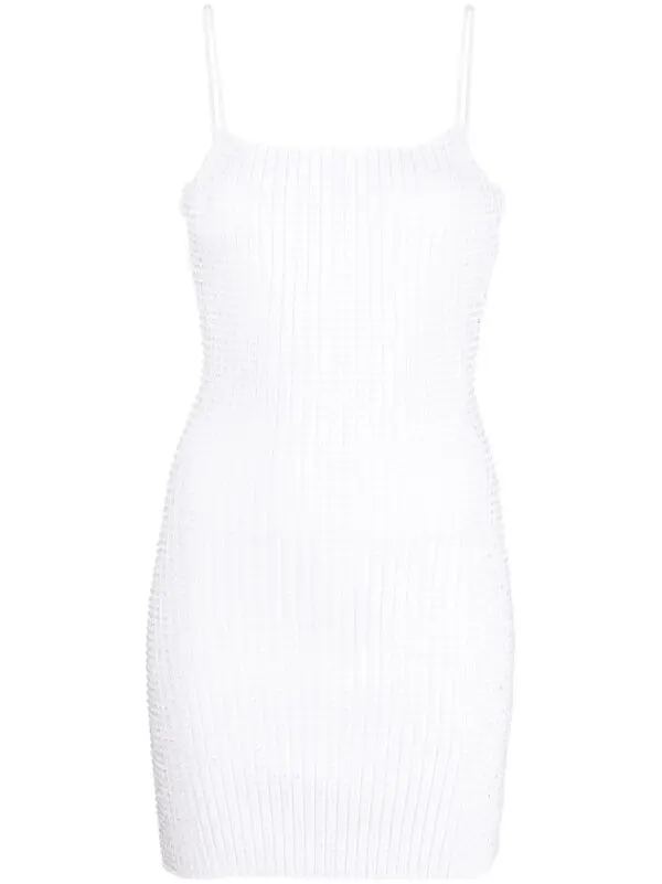 Alexander Wang Crystal-embellished Minidress