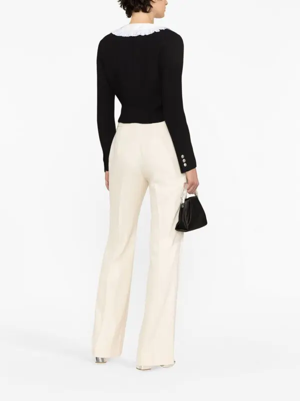 Moschino High-rise Straight-leg Trousers