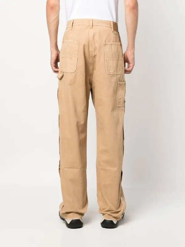 1989 STUDIO Wide-leg Trousers Caramel Brown