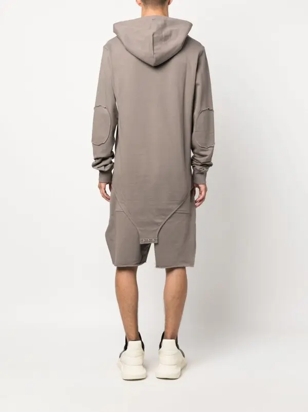 Rick Owens Logo-embroidered Hoodie