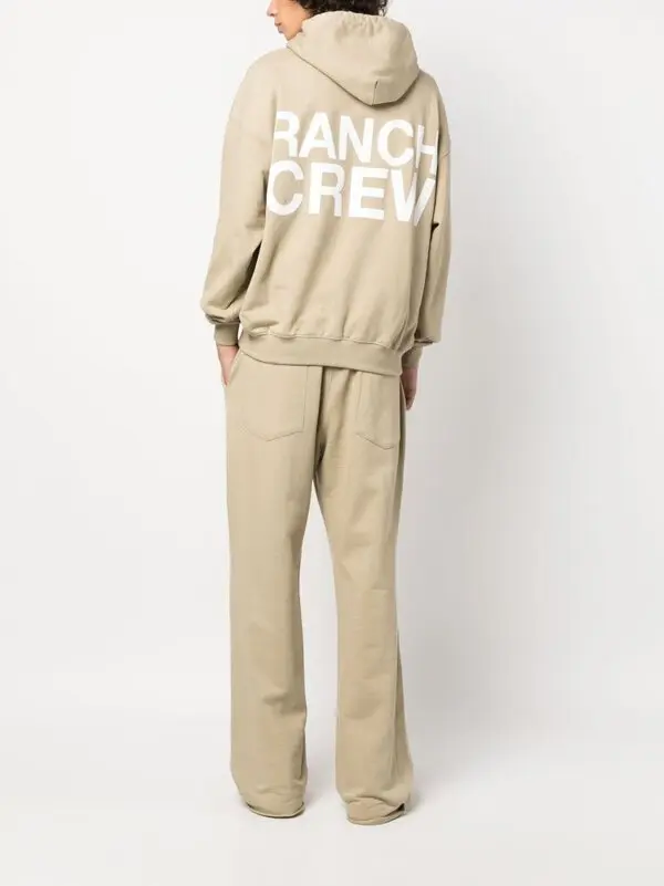 1989 STUDIO Logo-print Cotton Hoodie