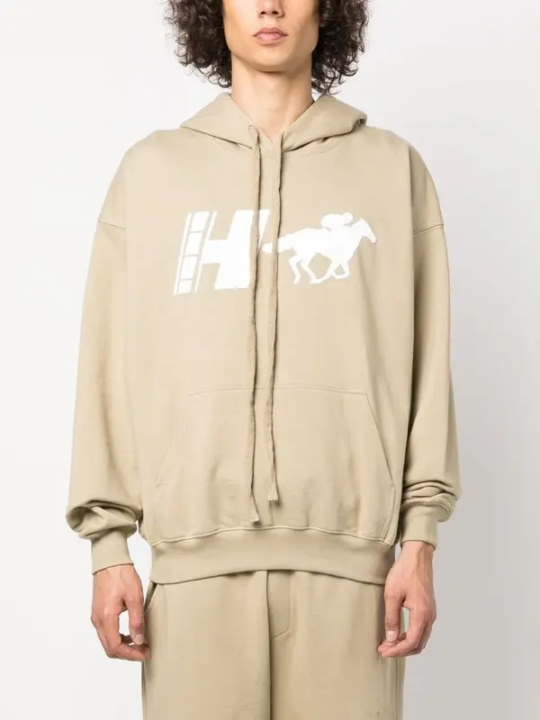1989 STUDIO Logo-print Cotton Hoodie
