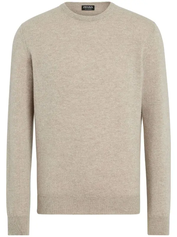 Zegna Oasi Crew-neck Cashmere Jumper