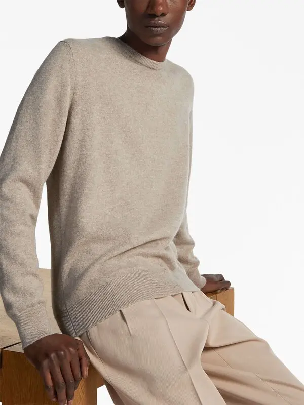 Zegna Oasi Crew-neck Cashmere Jumper
