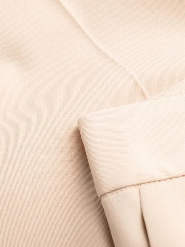 Stella McCartney Straight-leg Wool-blend Trousers - Neutrals