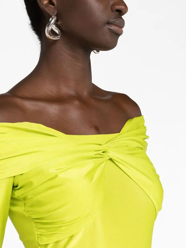the queen green dress YUNA DRESS - RESORT 2025 main image 1