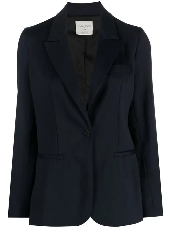FORTE_FORTE Single-breasted Blazer