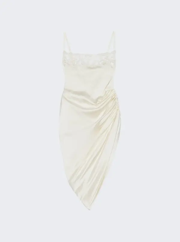 Jacquemus La Saudade Mini Dress - White