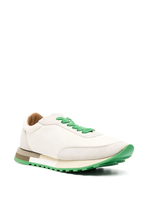 THE ROW Suede Sneakers - White