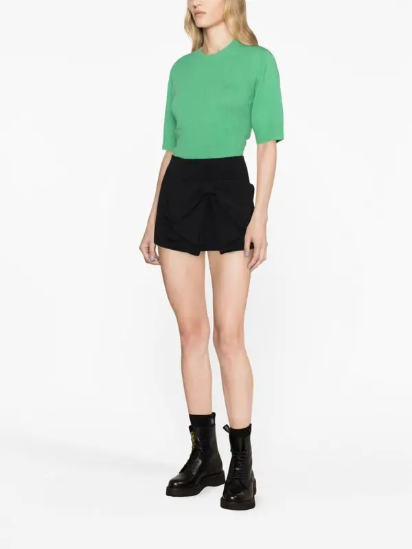Red Valentino Bow-embellished Mini Skort