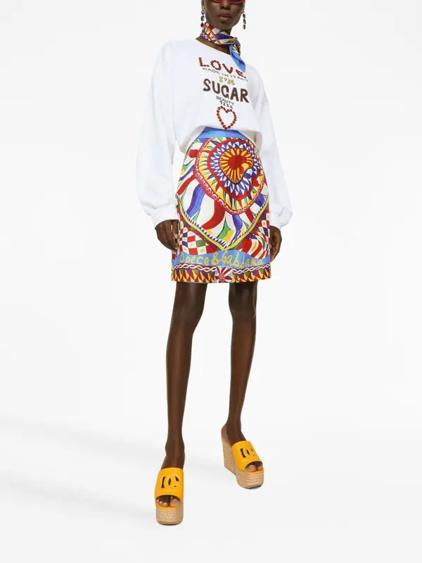 Dolce & Gabbana Crystal-embellished Sweatshirt