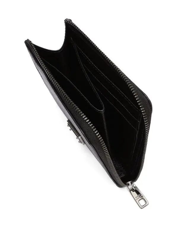 Dolce & Gabbana Logo-plaque Leather Wallet
