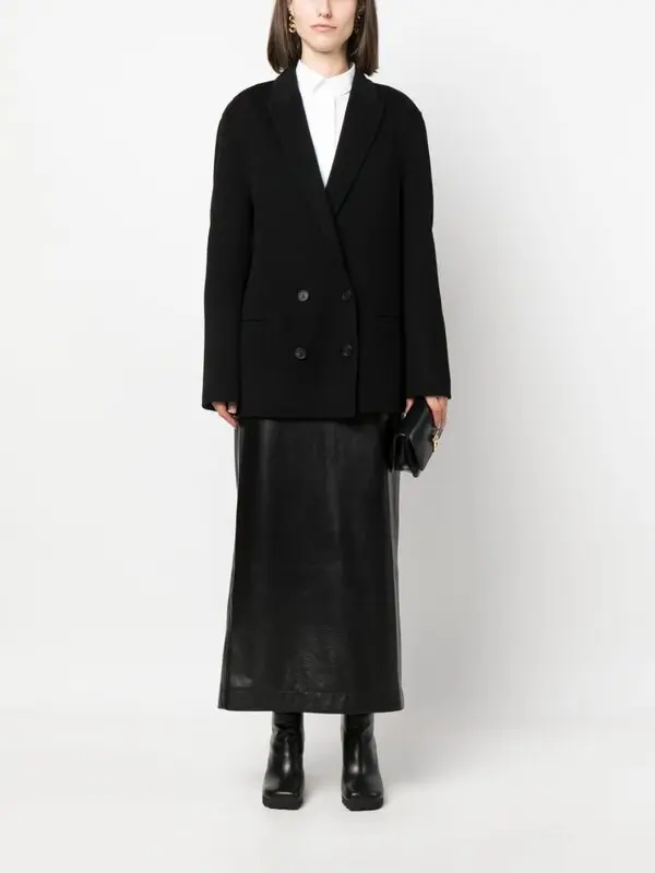 Philosophy Di Lorenzo Serafini Felted Double-breasted Blazer