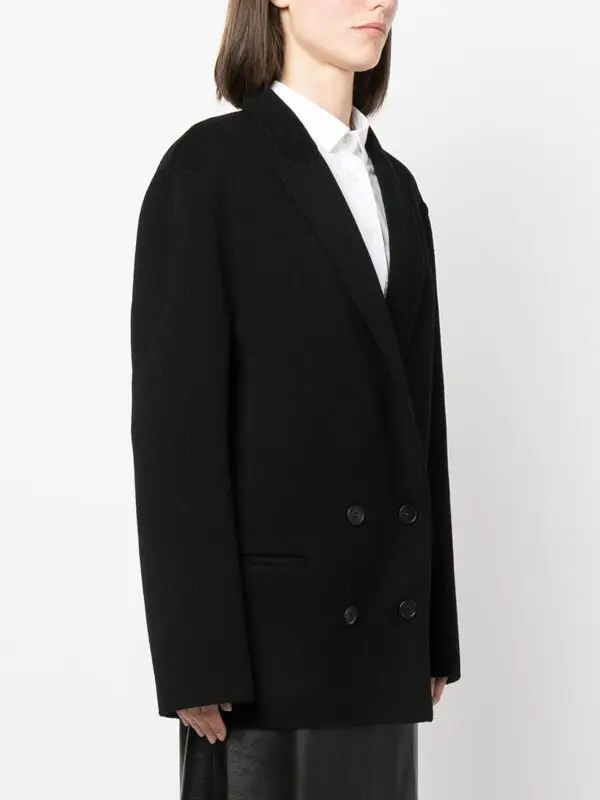Philosophy Di Lorenzo Serafini Felted Double-breasted Blazer