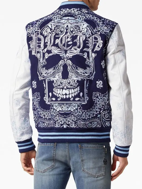Philipp Plein Paisley-print Bomber Jacket