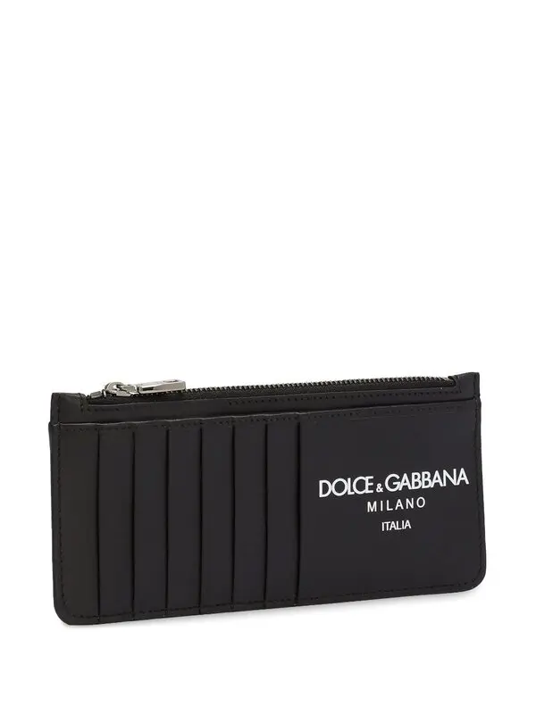 Dolce & Gabbana Logo-print Leather Wallet