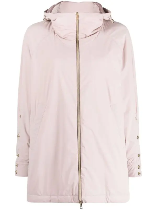 Herno Hooded Zip-up Jacket