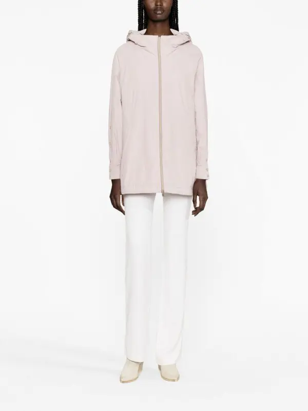 Herno Hooded Zip-up Jacket