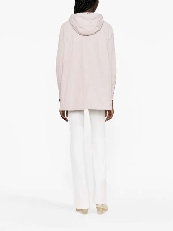 Herno Hooded Zip-up Jacket