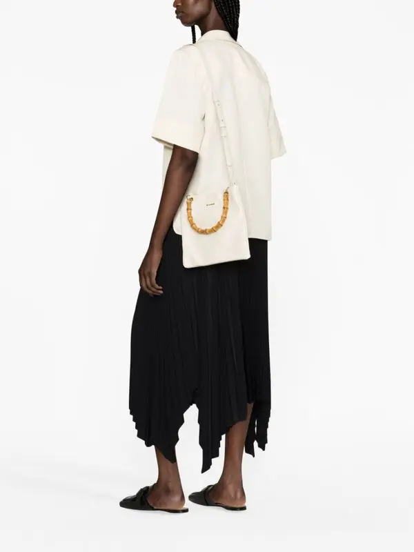 JIL SANDER Small Bamboo-handle Tote Bag