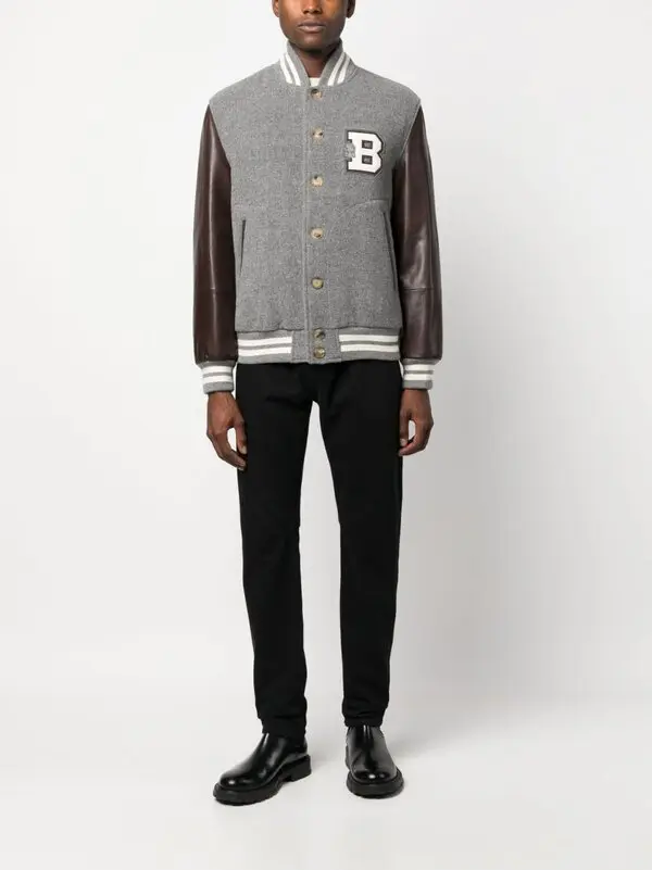 Brunello Cucinelli Patch-lettering Bomber Jacket