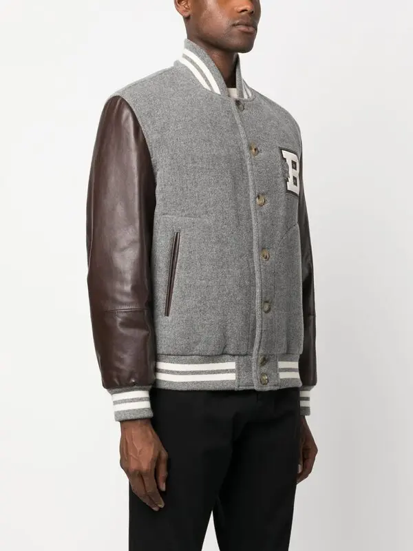 Brunello Cucinelli Patch-lettering Bomber Jacket