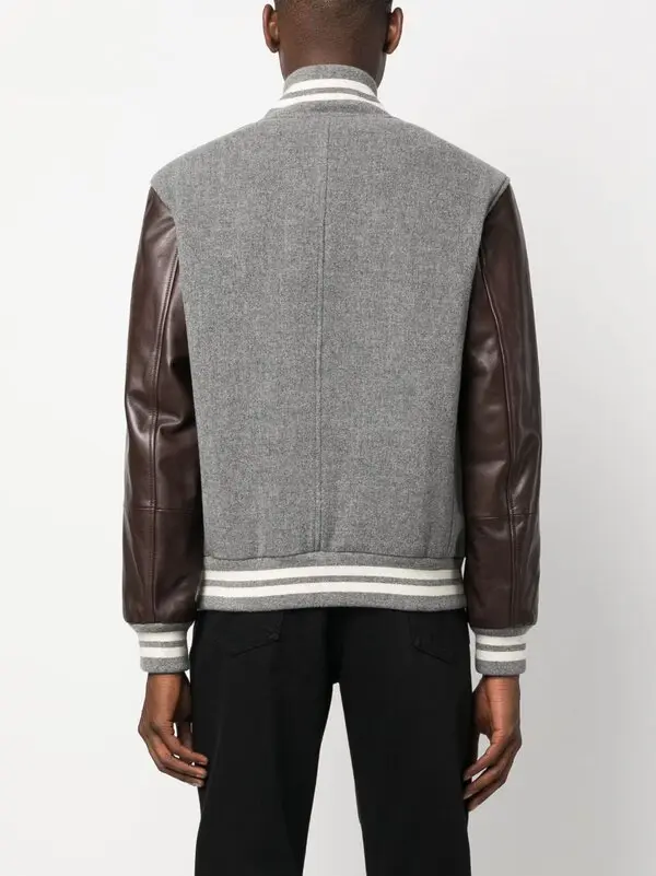 Brunello Cucinelli Patch-lettering Bomber Jacket