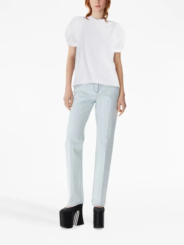 Nina Ricci Puff Sleeve Cotton T-shirt