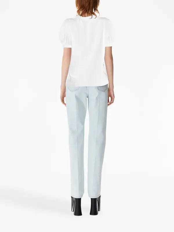 Nina Ricci Puff Sleeve Cotton T-shirt
