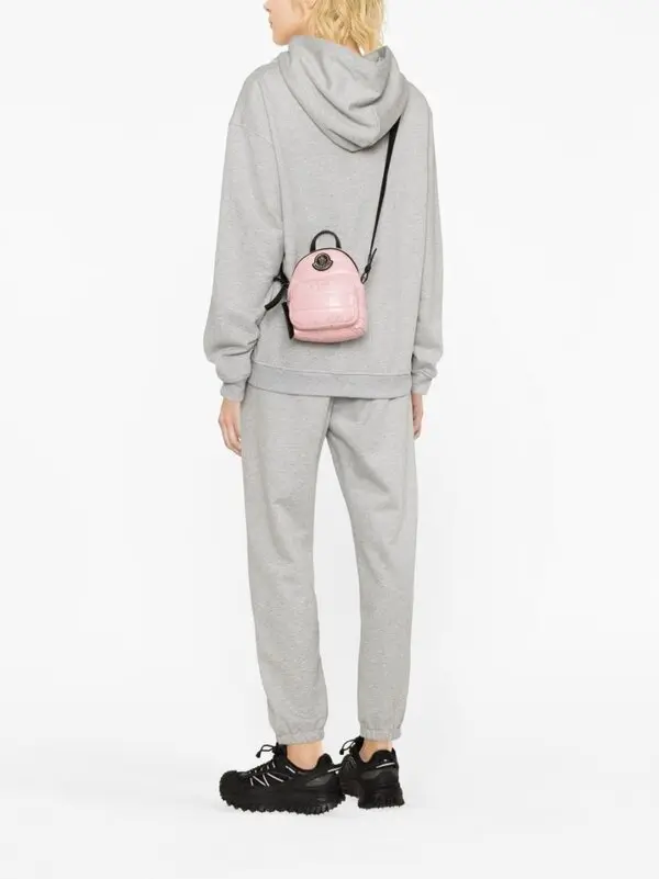 Moncler Kilia Logo-appliqué Quilted Crossbody Bag