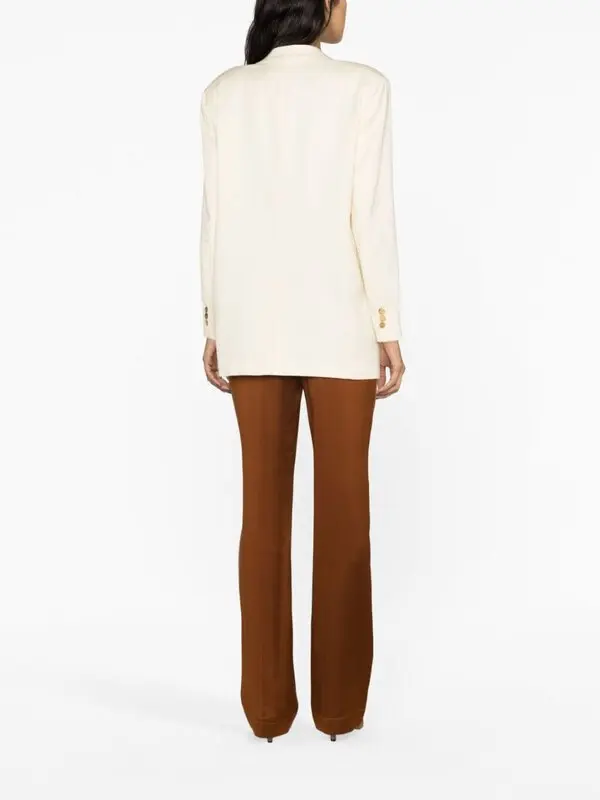 Fabiana Filippi Double-breasted Blazer - White