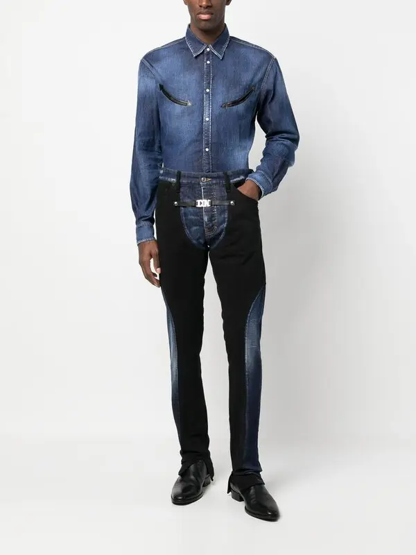 Dsquared2 Long-sleeved Denim Shirt