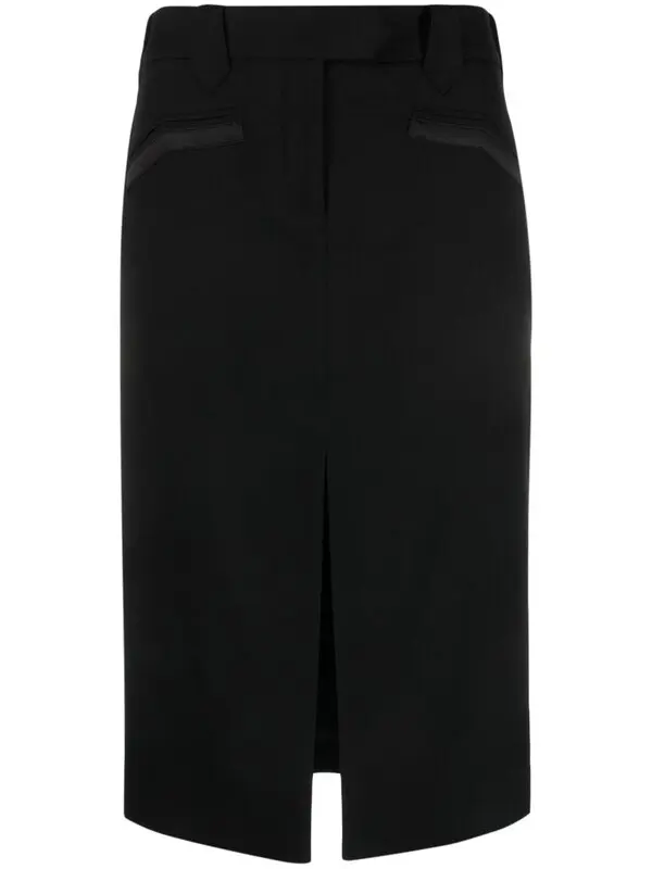 TOM FORD Front-slit Midi Skirt