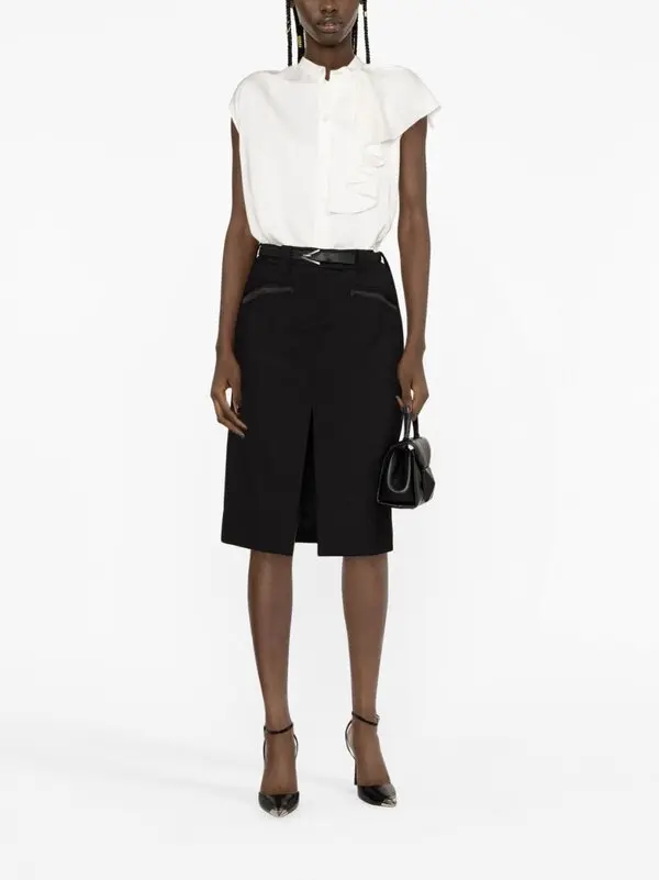 TOM FORD Front-slit Midi Skirt