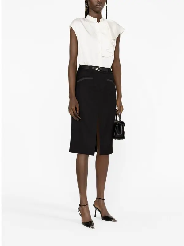 TOM FORD Front-slit Midi Skirt