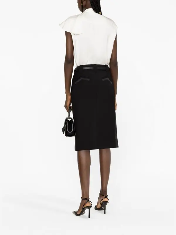 TOM FORD Front-slit Midi Skirt