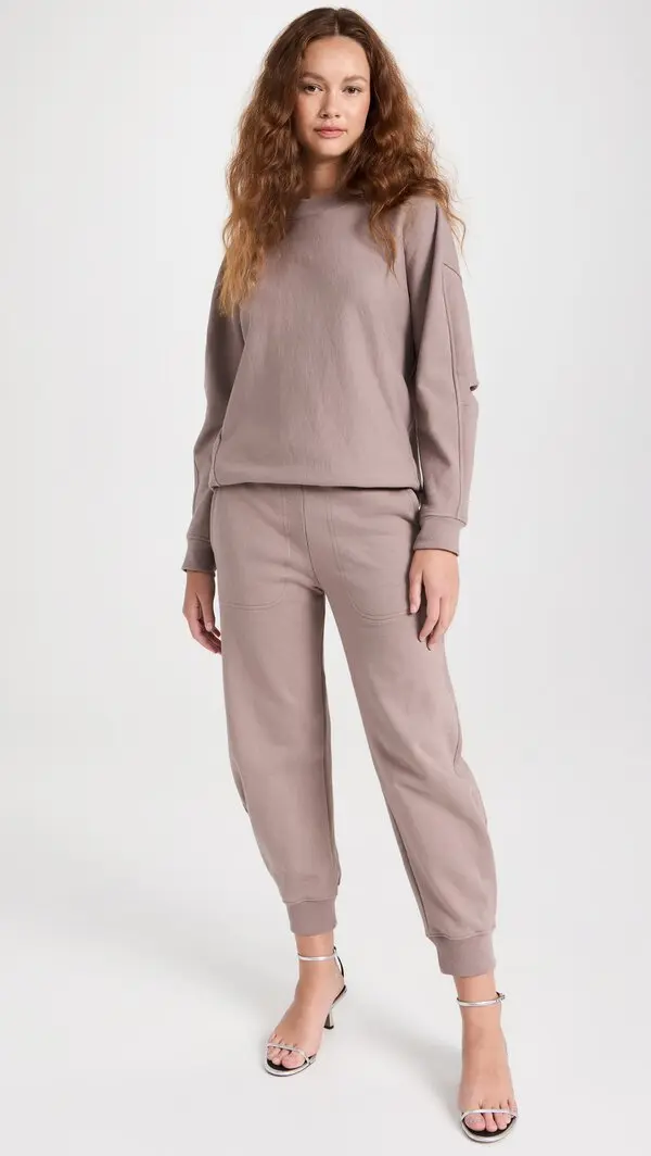 Tibi Sweatpants - Cement