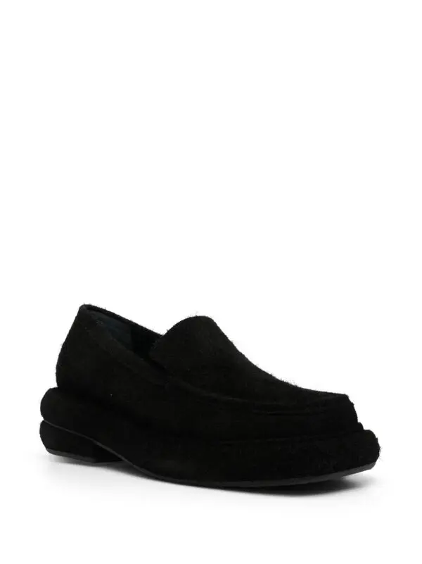 Eckhaus Latta Stacked Loafers In Black - 69% Off | Editorialist