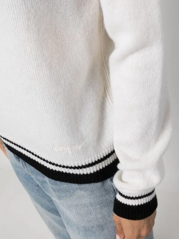 MSGM Wool-cashmere Blend Jumper