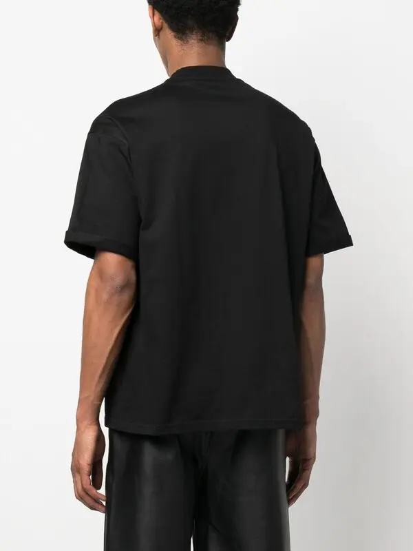 Roberto Cavalli Zebra-print Logo T-shirt