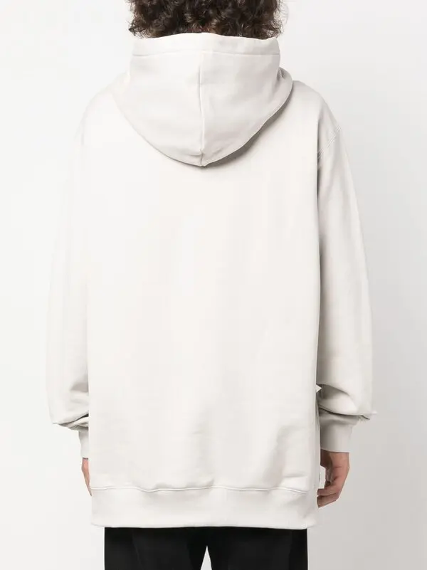 LANVIN Oversized Logo-appliqué Hoodie