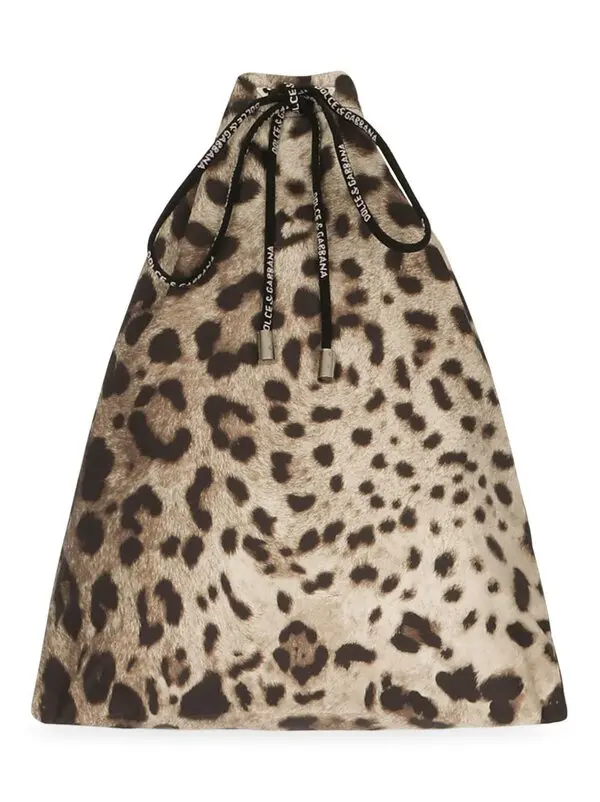 Dolce & Gabbana Leopard-print Swim Shorts
